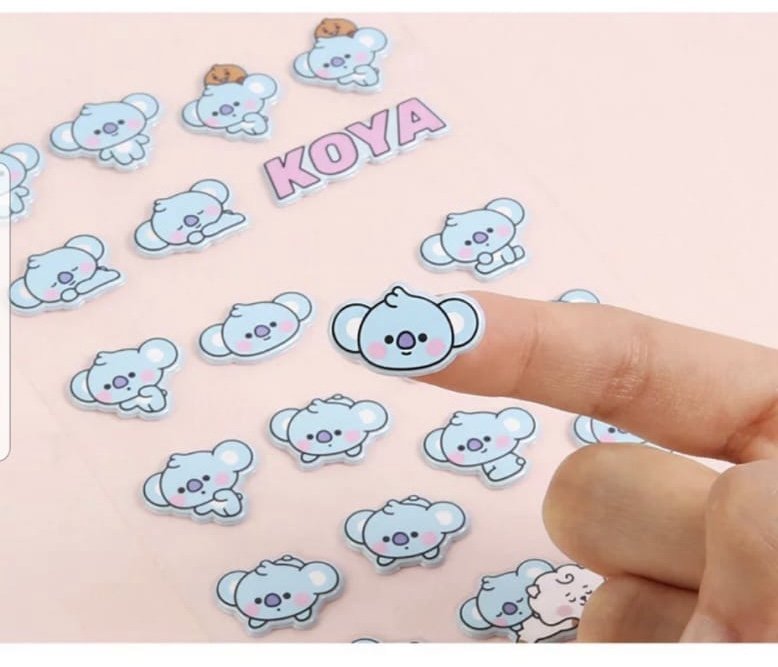BTS BT21 Sticker Set 2