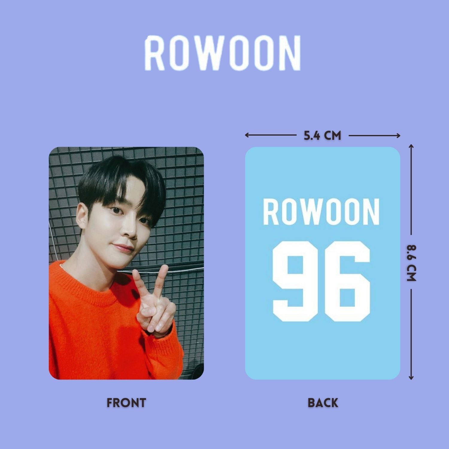 KDrama '' Rowon '' Photocards Set