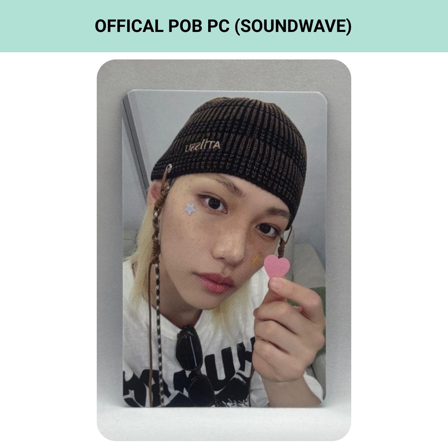 STRAY KIDS Felix '' Karma '' Soundwave POB Photocard