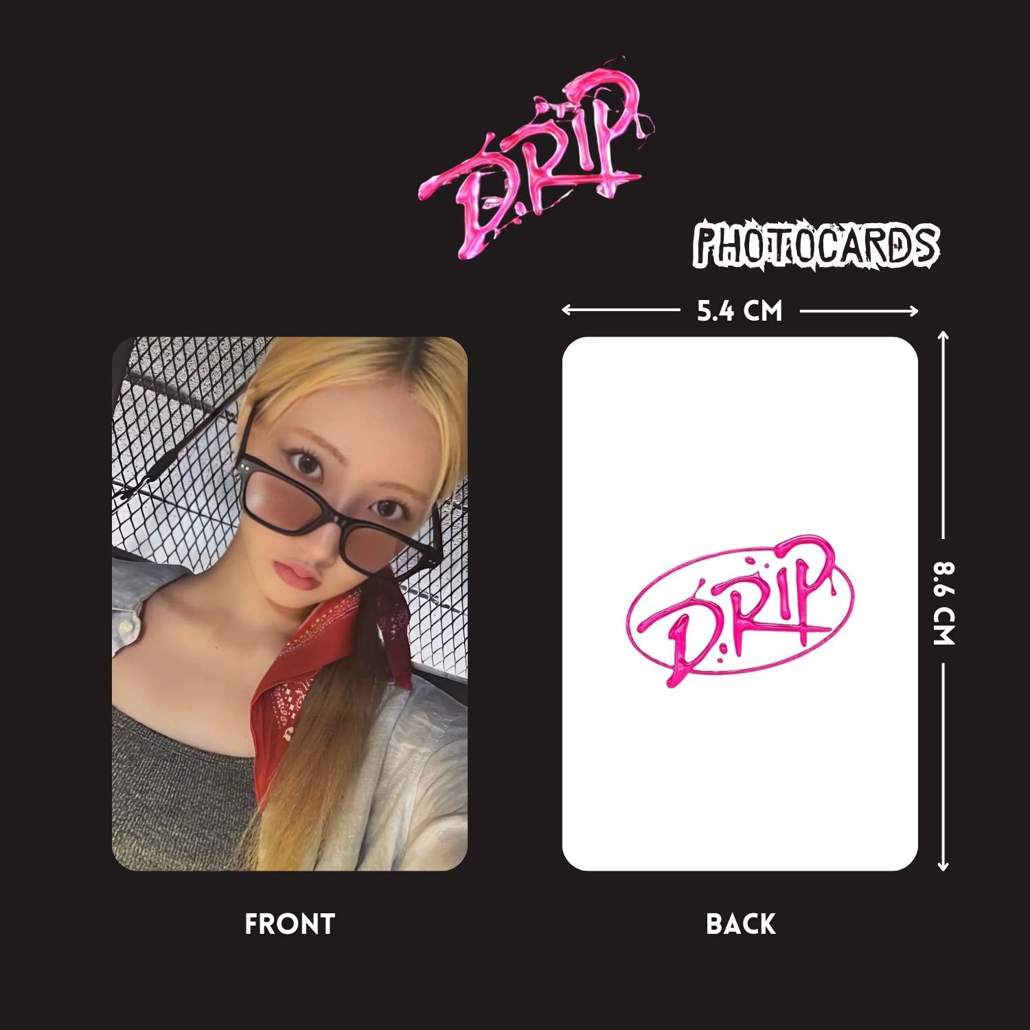 BABYMONSTER Rami '' Drip '' Photocards Set