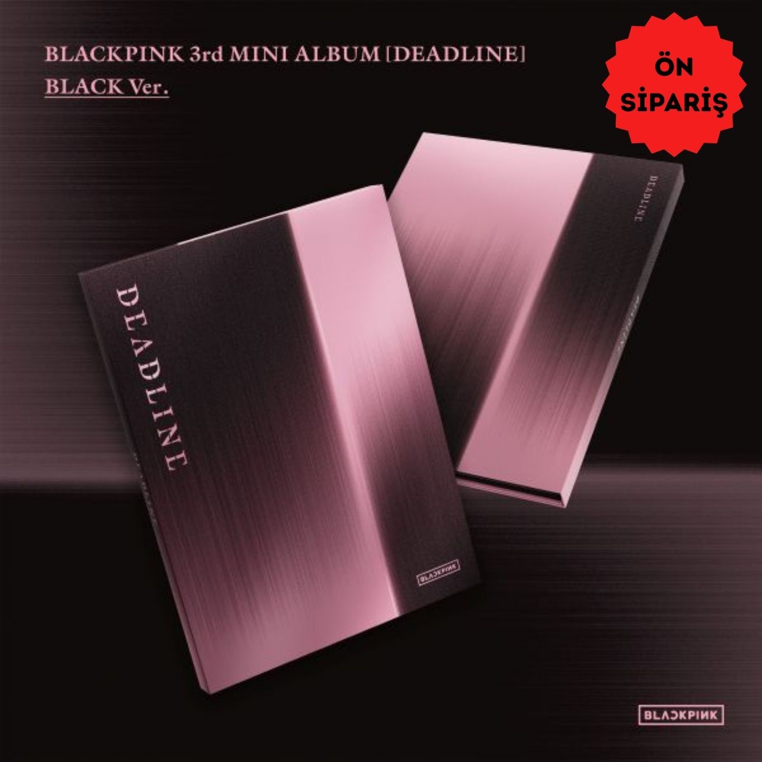 BLACKPINK – 3rd MINI ALBUM [DEADLINE] (BLACK Ver.)